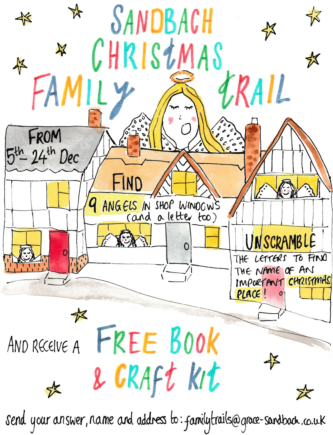 Christmas Trail Poster | Grace Church Sandbach